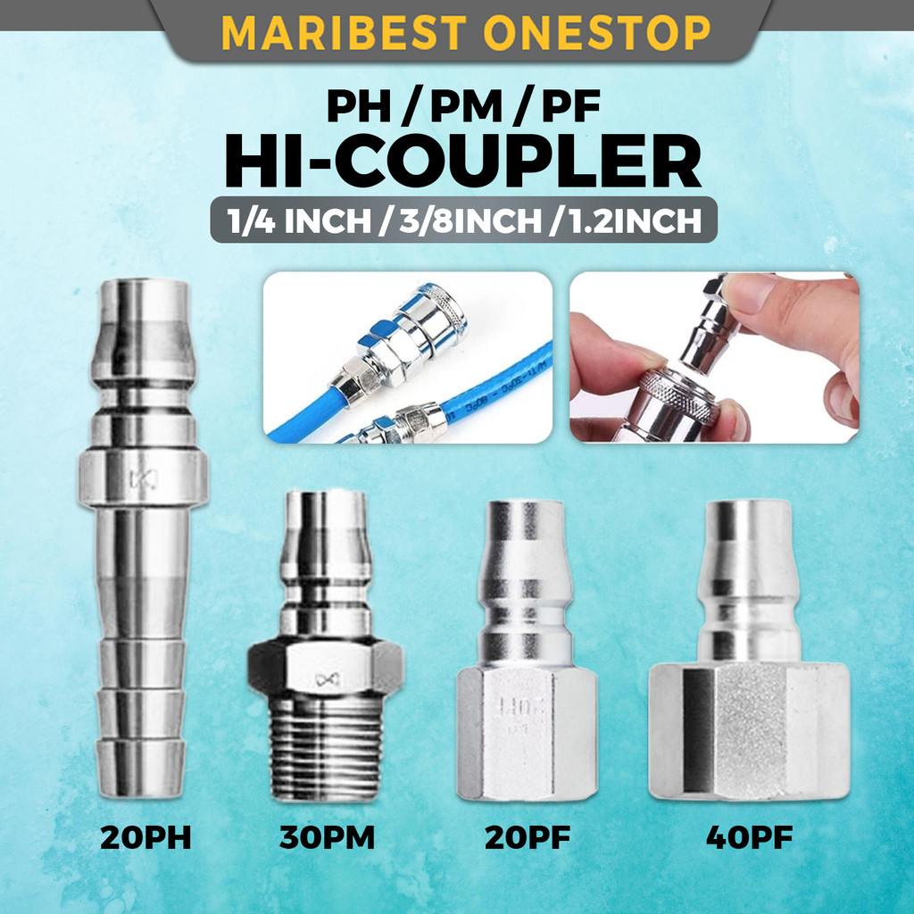 Pneumatic Air Coupler Air Hose Pneumatic Quick Connect Coupler For Air ...