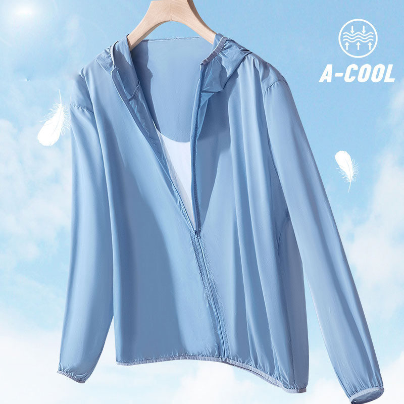 Summer Quick-drying UV Jacket Breathable Men Lightweight Jacket Fishing ...