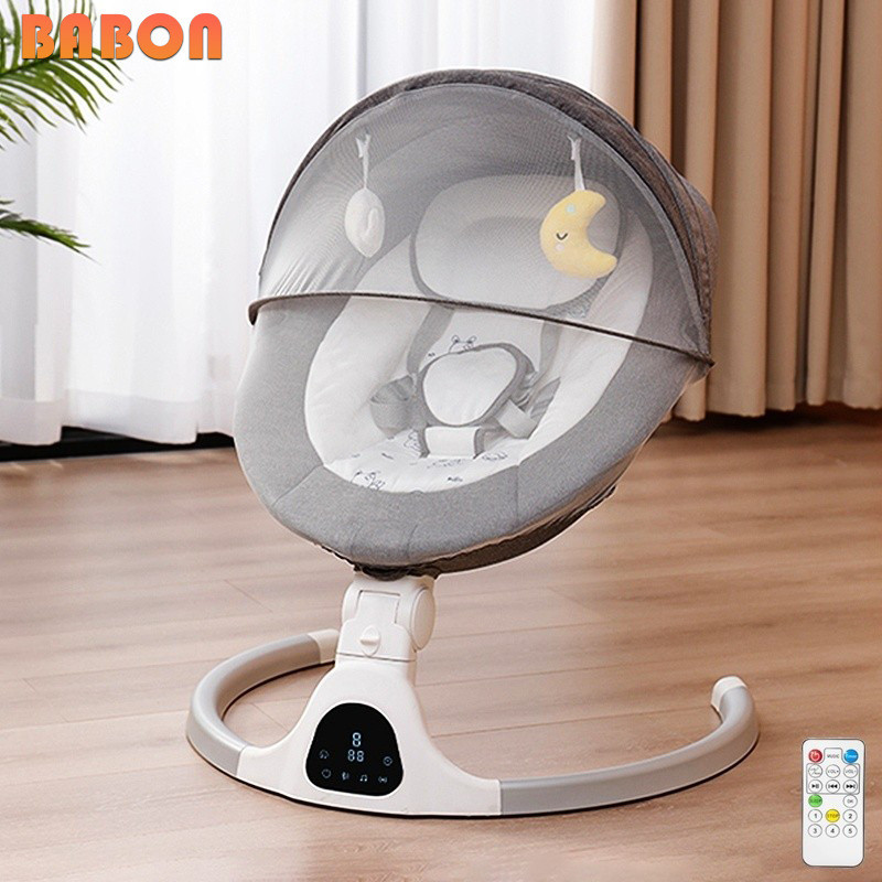 Power-driven Baby Bassinet Adjustable Baby Cot Intelligent Baby Crib ...