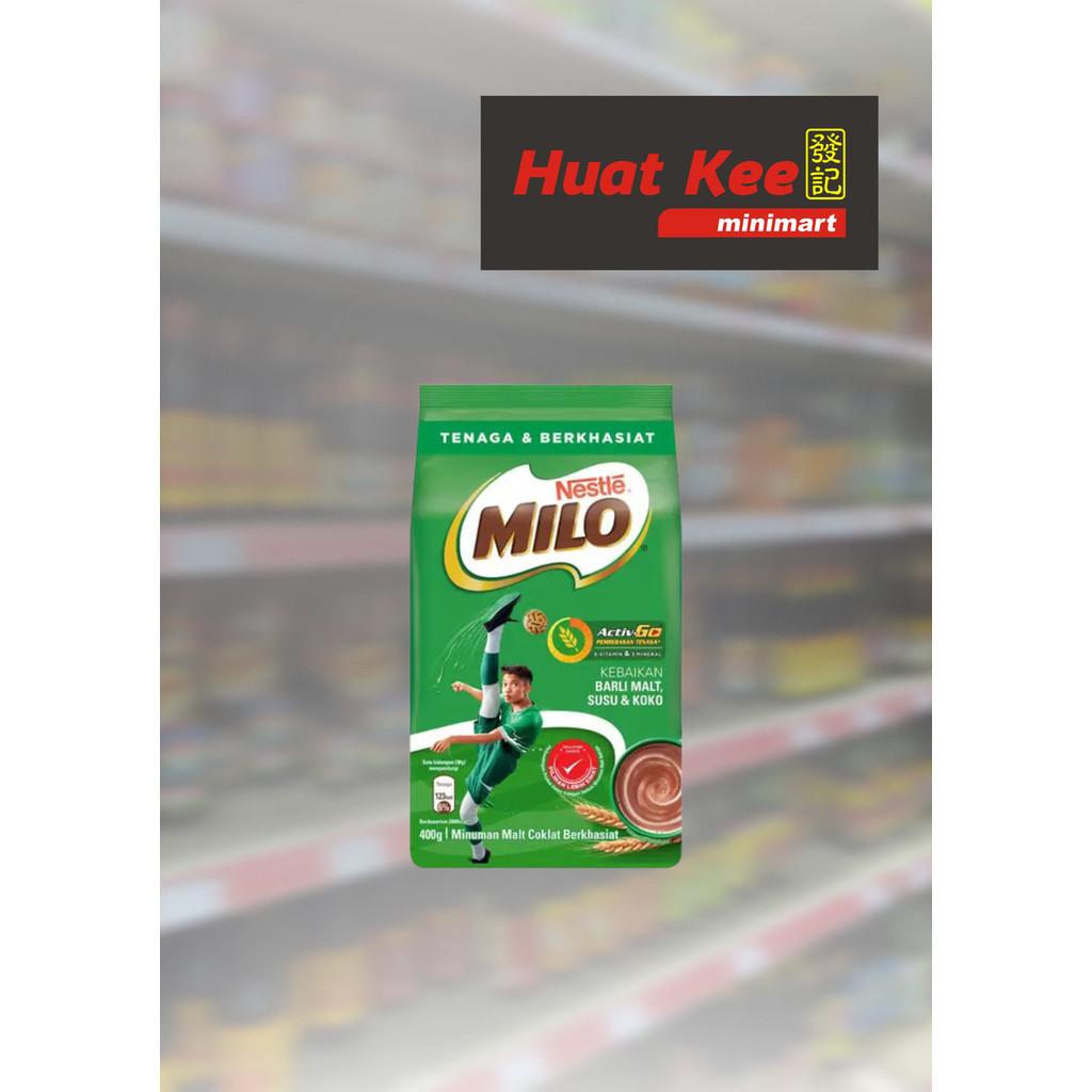 Milo Activ-Go Softpack 400g | Shopee Singapore