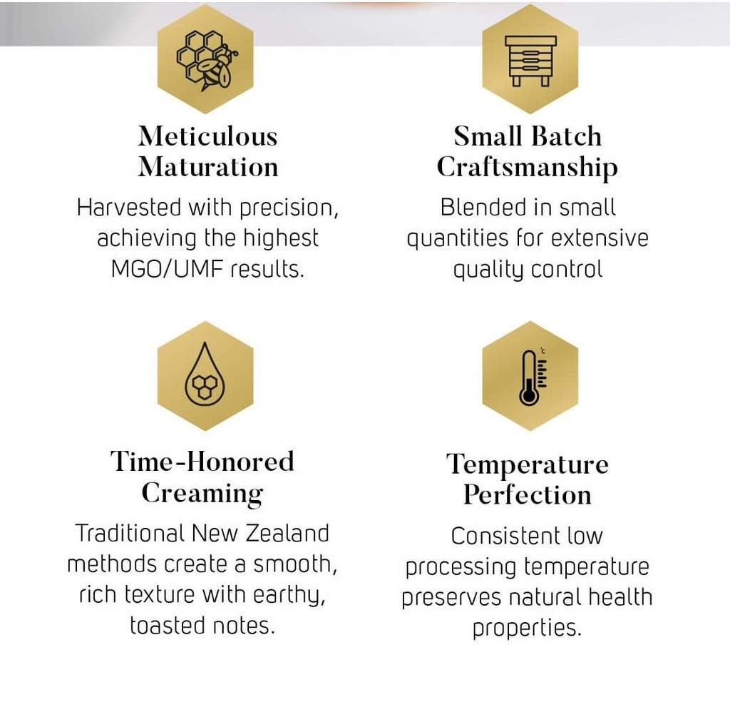 Manuka South Manuka Honey UMF 10+ MGO261 (250g) Authentic 100% New Zealand Manuka Honey | Shopee ...