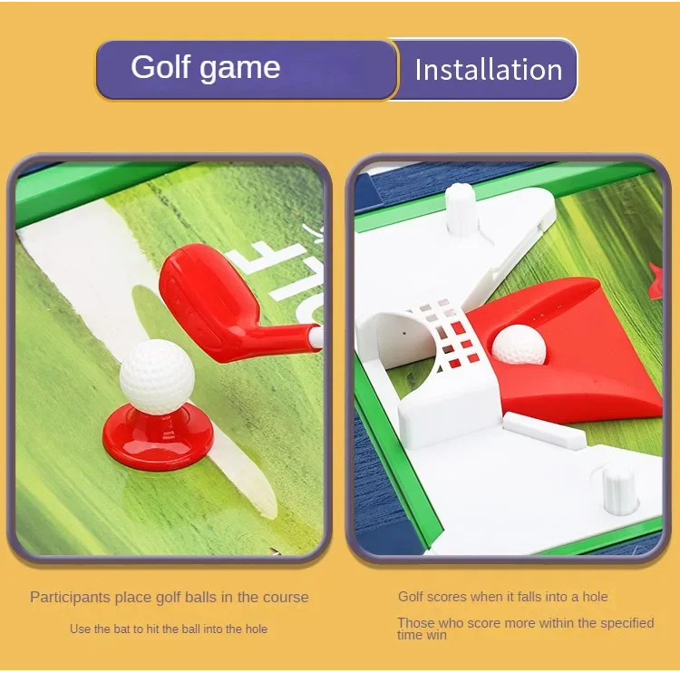 6-in-1 Table Top Sports Game Set Tabletop Soccer Basketball Ice Hockey ...