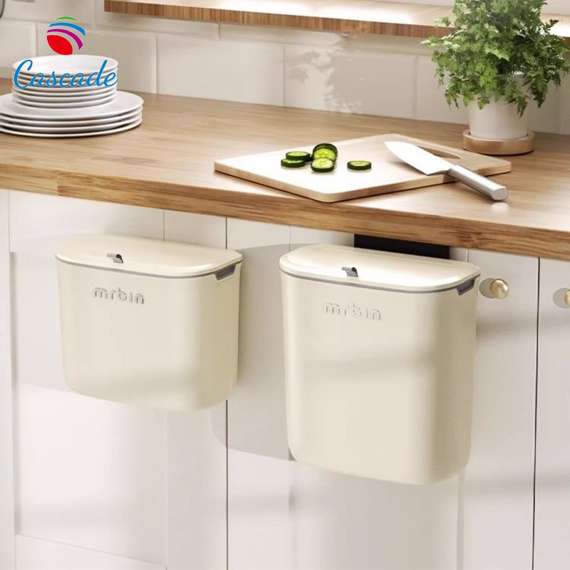 Dustbin Wall Mounted Trash Bin For Kitchen Dustbin High Aesthetic ...