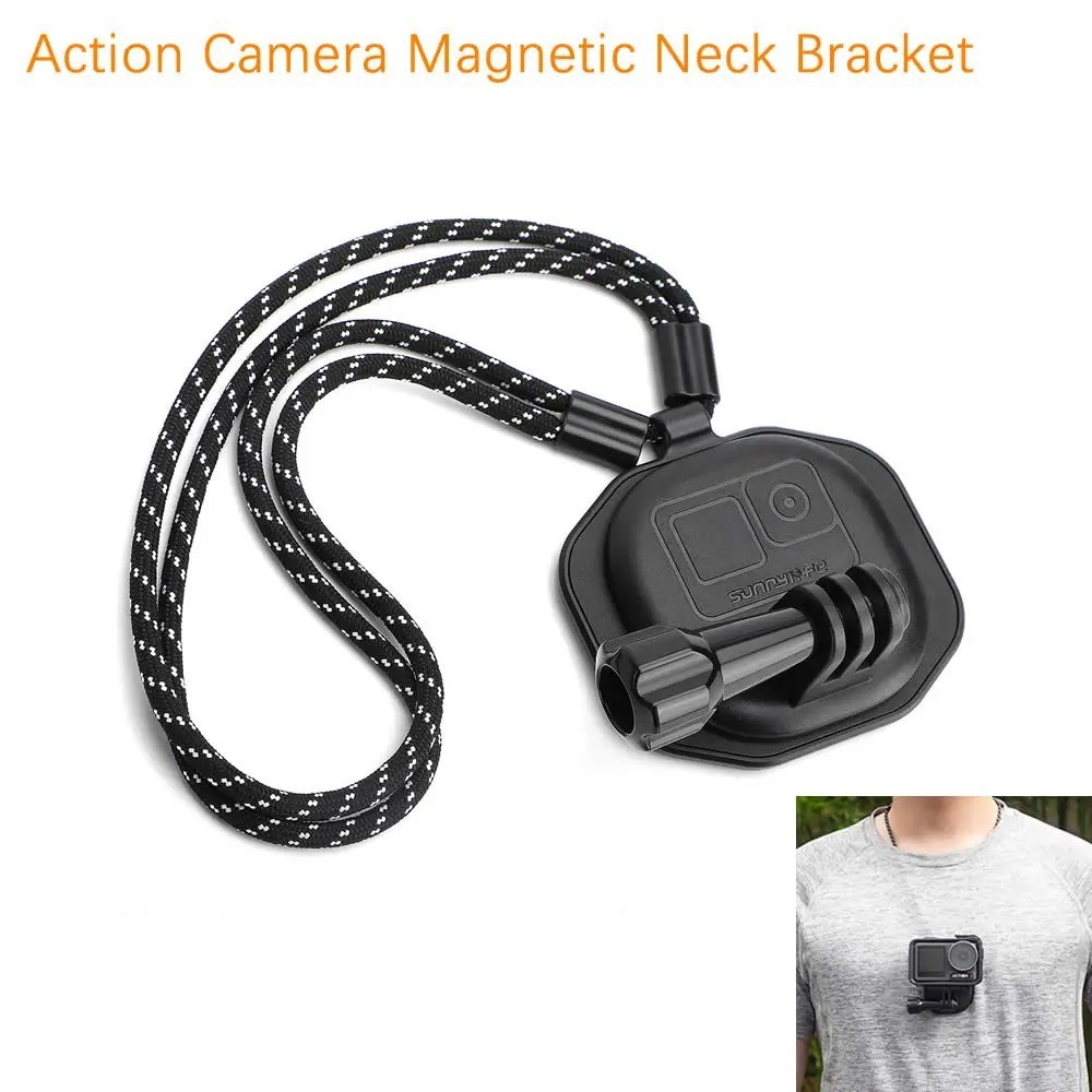 Magnetic neckband for Insta360 X5 X4/DJI OSMO 360/Action 5 Pro 4 3 ...