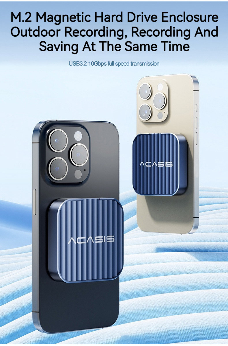 Magsafe Alloy SSD enclosure Adapter M.2 2230 NVMe USB-C 3.2 GEN2 TypeC ...