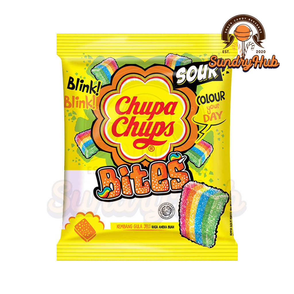 Chupa Chups Gummy Candy Bite 80g | Shopee Singapore