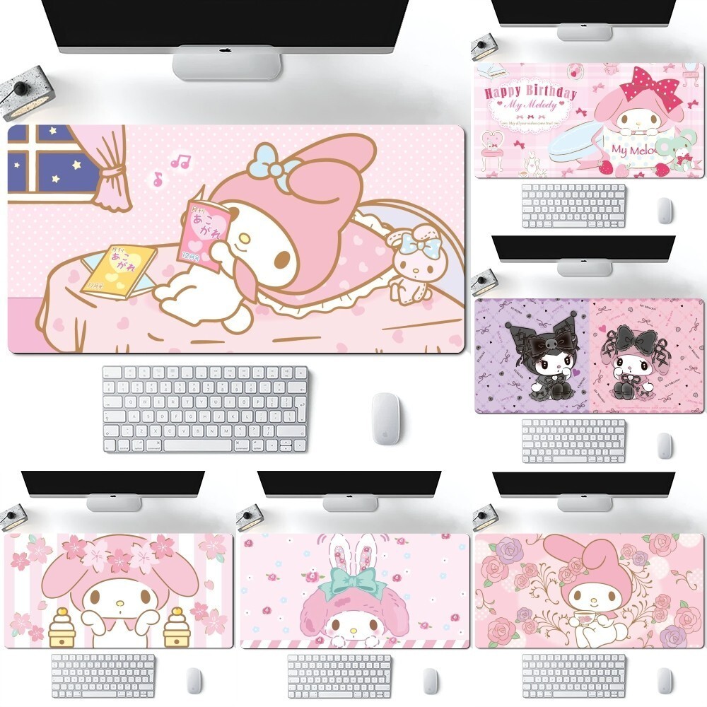 Cartoon M-Melody cute Mousepad Computer Laptop Gamer Pad PC Gaming ...