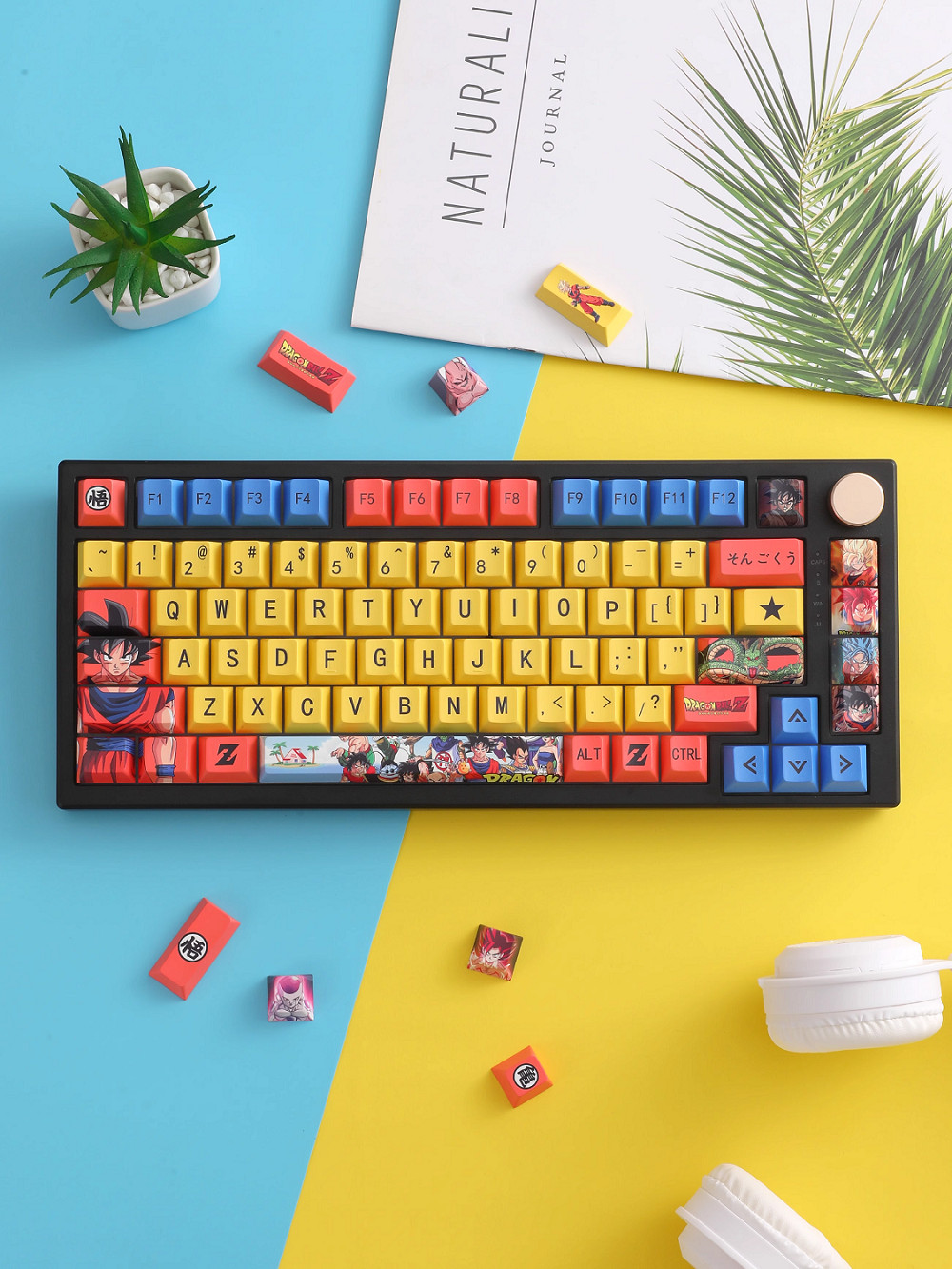 Japanese Anime Keycaps Cherry Profile PBT 126 Keys Keycap One Piece ...