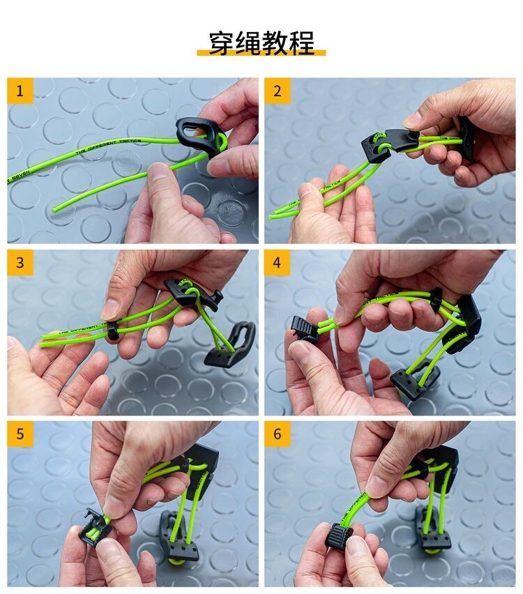 Molle Clips Molle Web Dominator with Elastic String Multipurpose ...