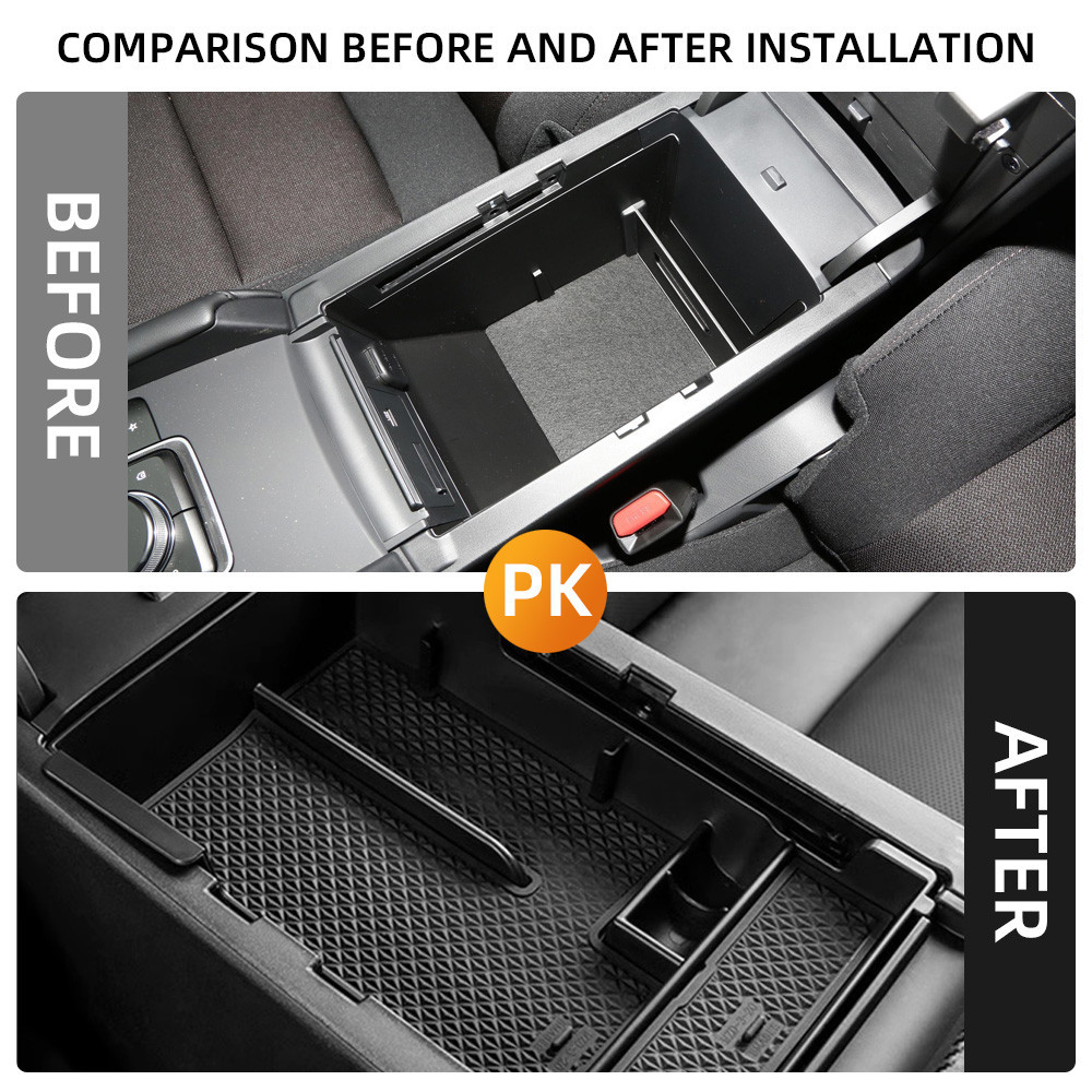 Car Armrest Box Storage Box Tray for Mazda3 Mazda 3 Axela 2019 2020 ...
