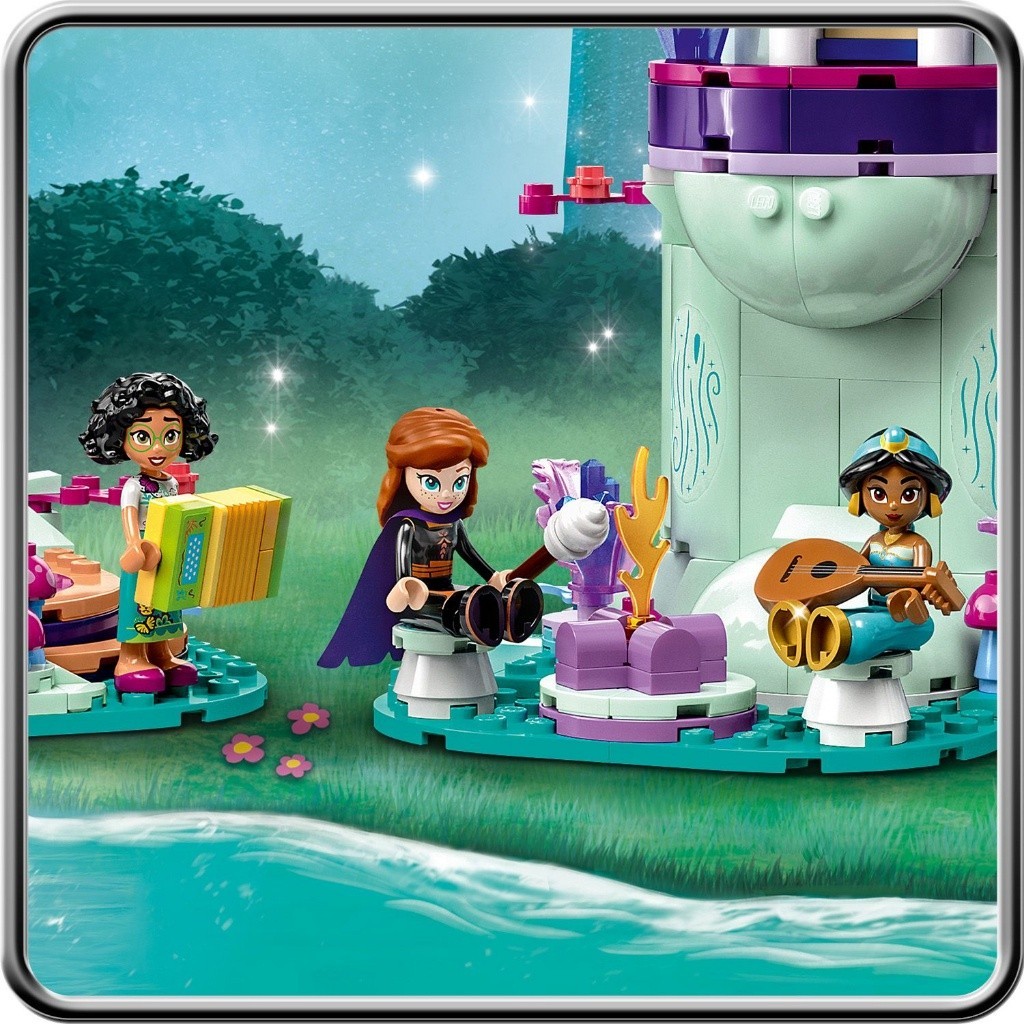 LEGO Disney Classic 43215 The Enchanted Treehouse Building Toy Set ...