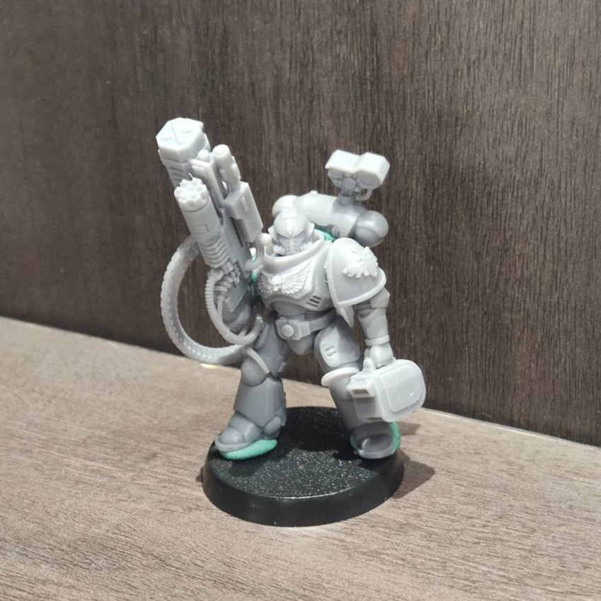 [Warhammer] 12K Printing Warhammer Middle Cut Heavy Weapon Silencer ...
