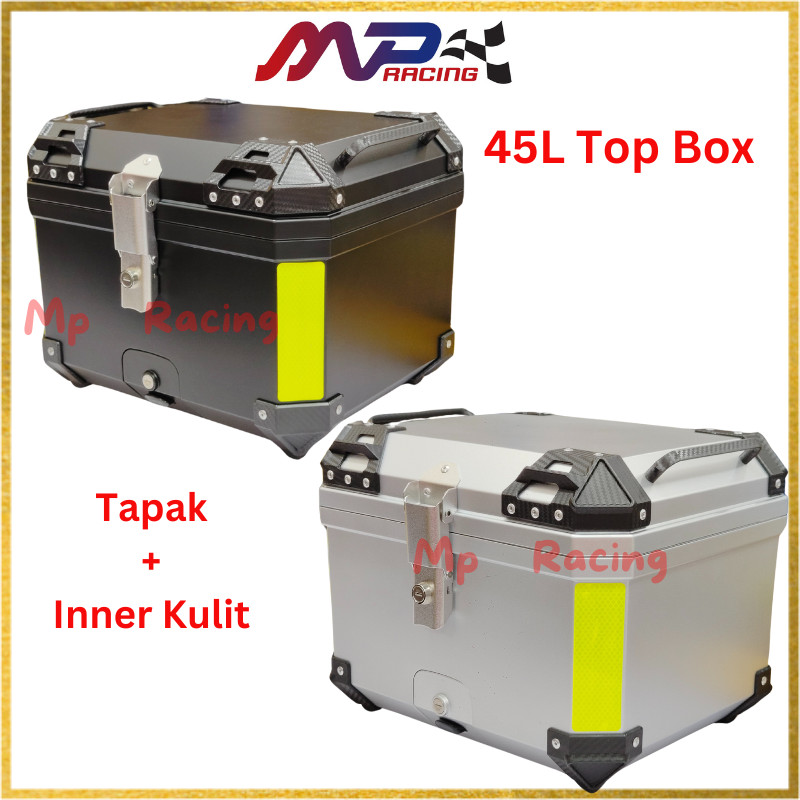 Top Box 45Liter,Universal Box Aluminium box design and stlye, ABS Box ...