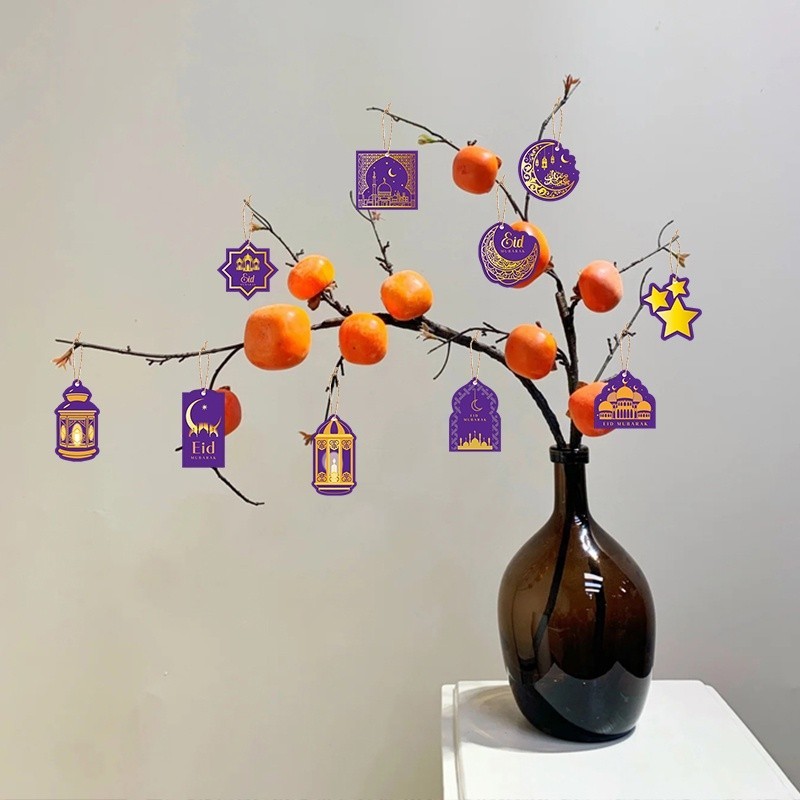 Hari Raya 1set/10pcs Ramadan Ramadan Ornament Lesser Bairam Vase Small ...