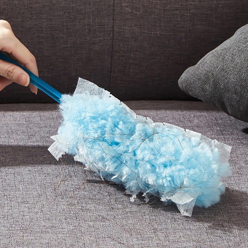 10Pcs Disposable Electrostatic Duster - Magic Dust Cleaner With Handle ...
