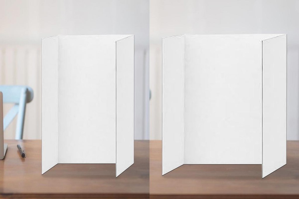 yakhsu| Trifold Poster Board Portable Exhibition Stand Portable Tri ...