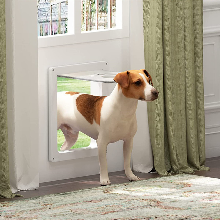 Thickened Dog Door Pet Door Hole Dog Puppy Door Frame Border Golden ...