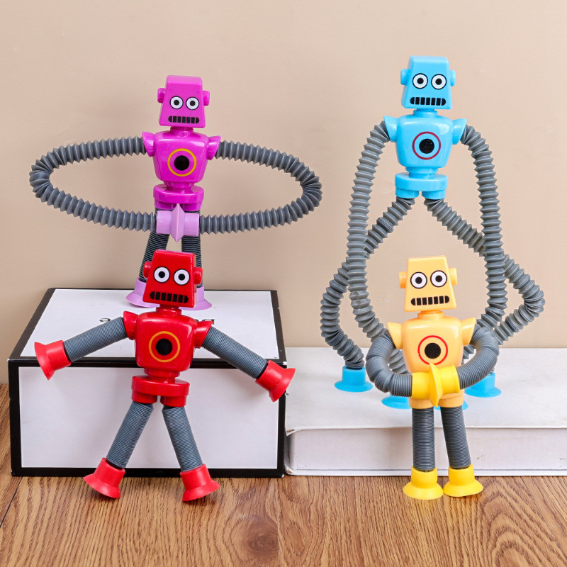 [Wholesale] Portable Sensory Comfort Toys / Creative Suction Cup Robot ...