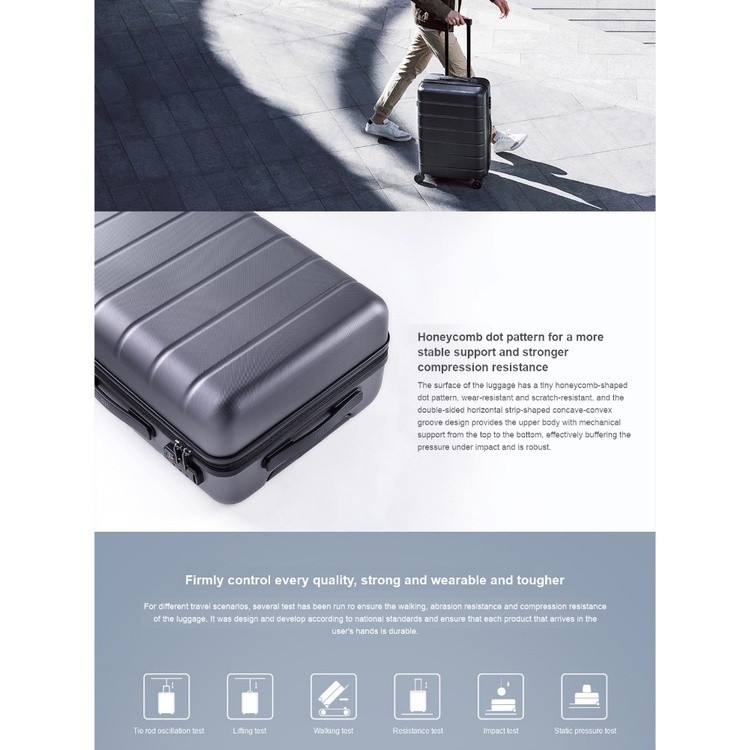 Xiaomi Luggage Classic 20/24/28-inch MI Suitcase TSA Lock Universal ...