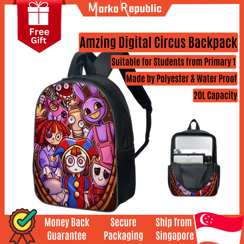 SG Stock Amazing Digital Circus Animation Kid Children Boys Waterproof ...