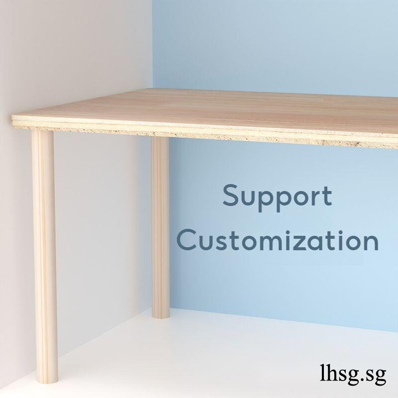 LHSG Wardrobe Storage, Layered Partition, Wooden Layered Frame, Bedroom ...