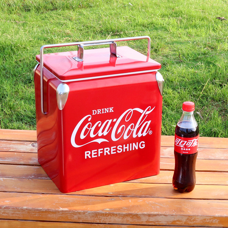 Coca-Cola Ice bucket insulation box / cold and hot 13L camping ...