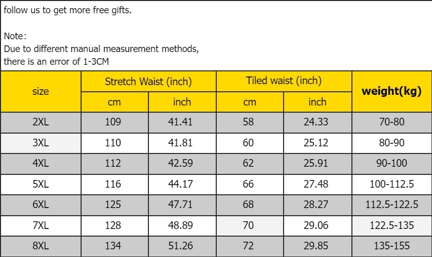 【2XL–8XL】Plus Size Men’s Wide-Leg Pants Loose Fit Elastic Waist ...