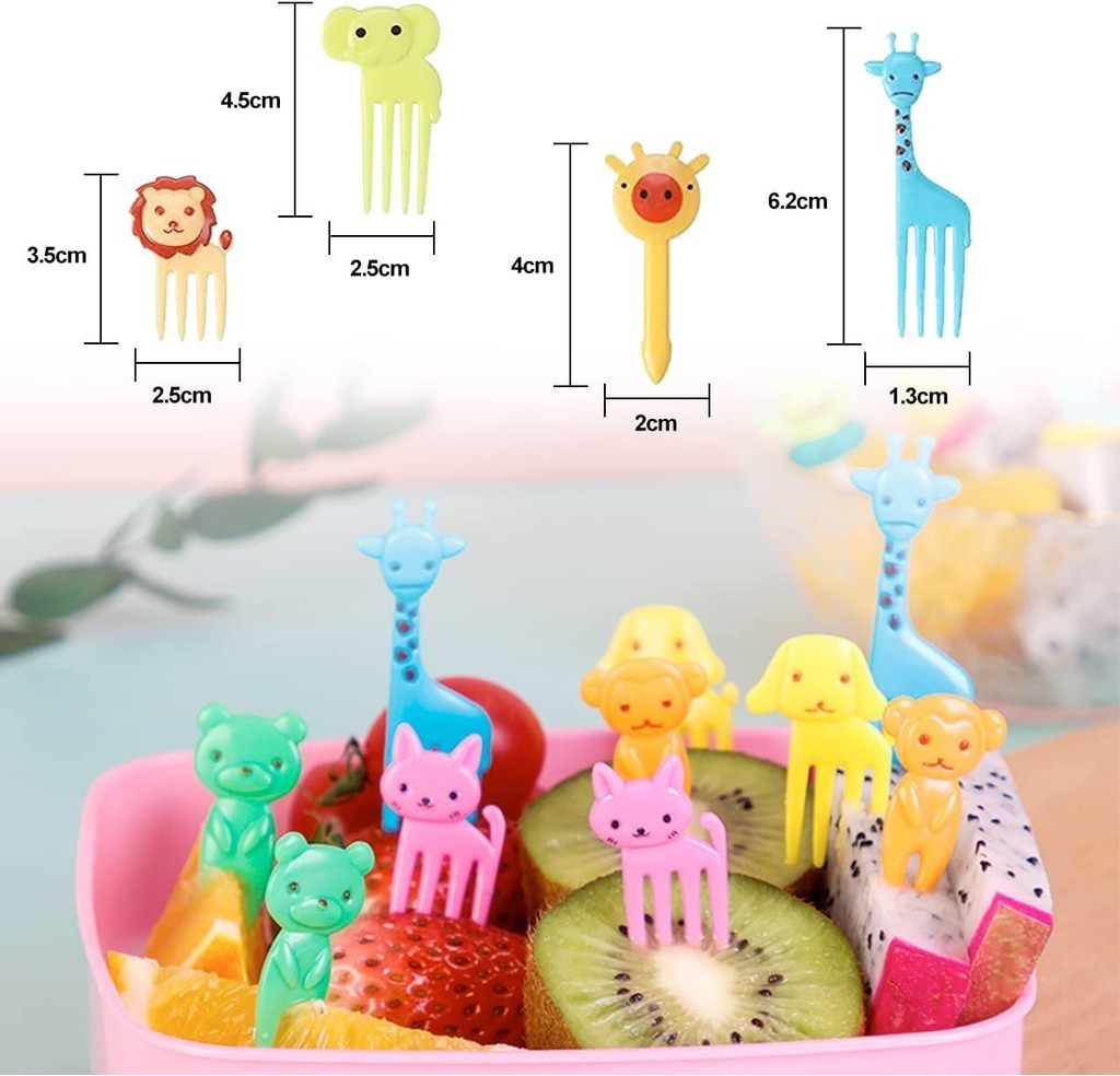 54pcs Mini Sauce Bottles Sauce Box Fruit Fork Set Squeeze Bottle Bento ...