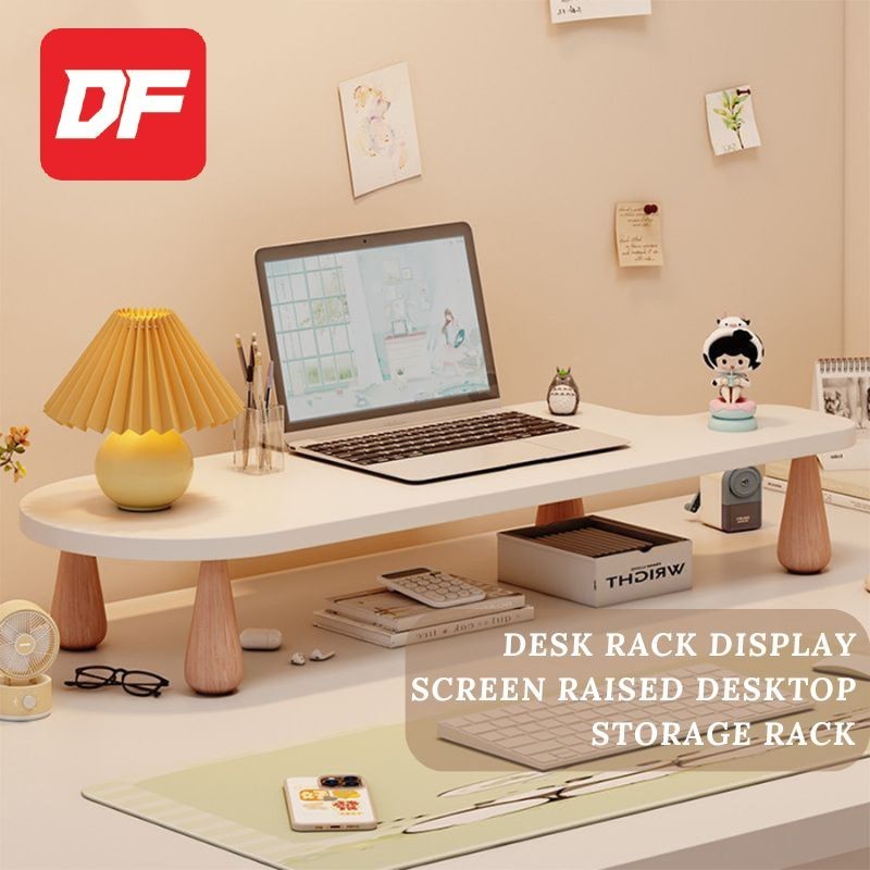 DF.os Desk Rack Display Screen Raised Desktop Storage Rack Workstation ...