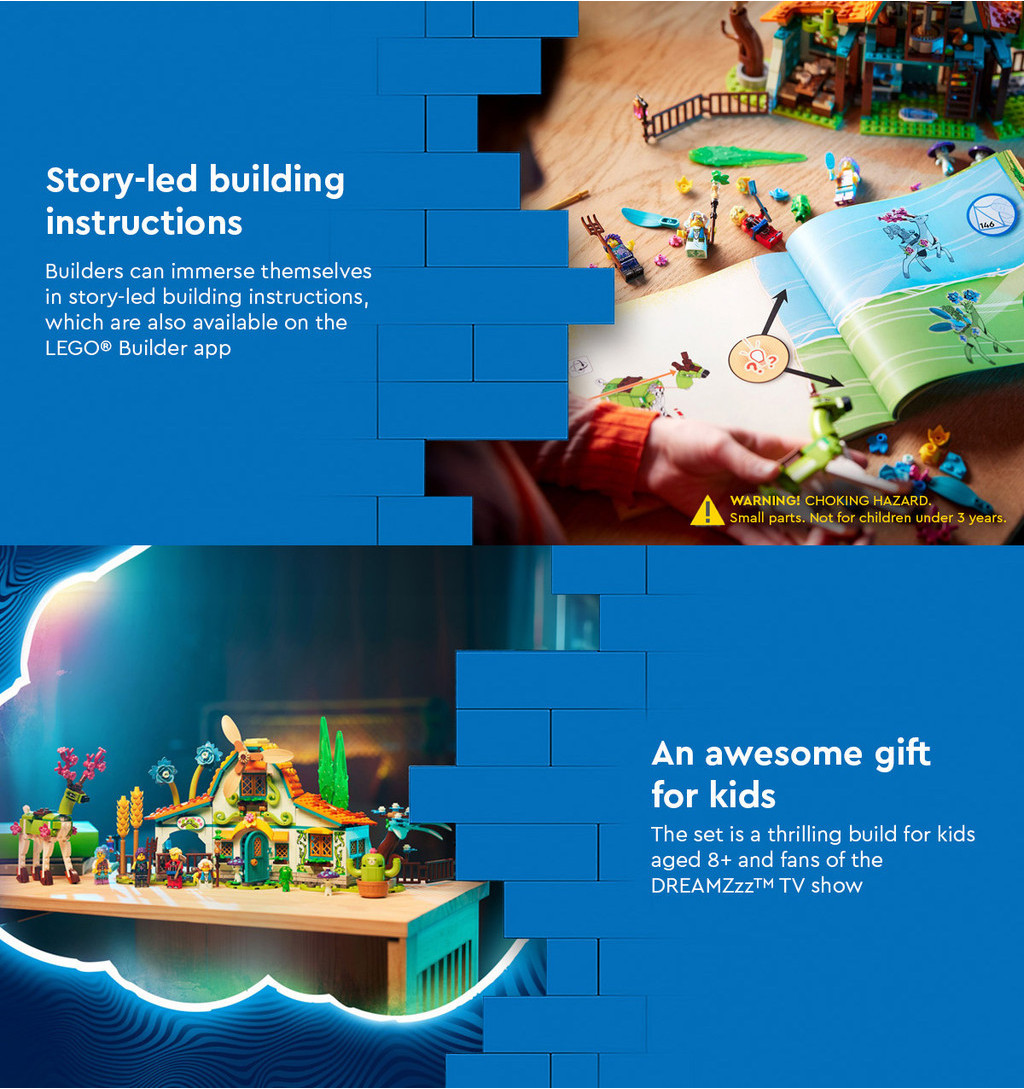 LEGO Building Blocks DREAMZzz Series Toy Stable of Dream Creatures Building Set 71459 | Shopee ...