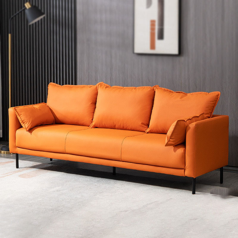 Cat Scratch Leather Fabric Sofa Pet Friendly Sofa Leather Sofa Living