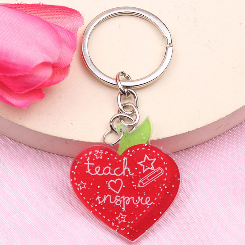 Happy Teacher's Day Keychain TQ Cikgu Keychain Thank You Teacher Key ...