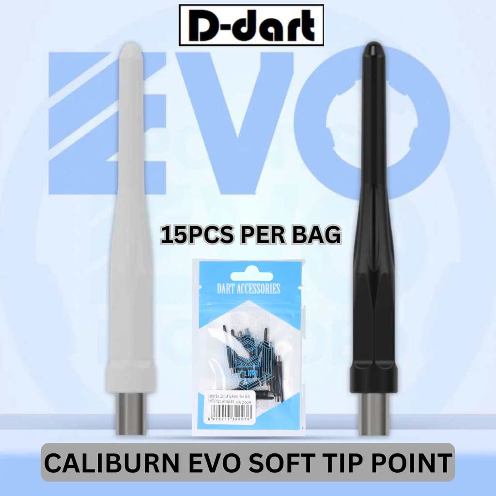 CALIBURN Dart Point - CALIBURN EVO REPLACEMENT SOFT TIP POINT - STEEL TIP TO SOFT TIP 15PCS/PACK ...