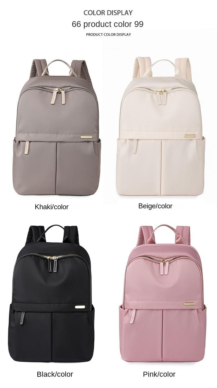 Nylon Waterproof Women Backpack Fashion Design Laptop Backpacks Large ...