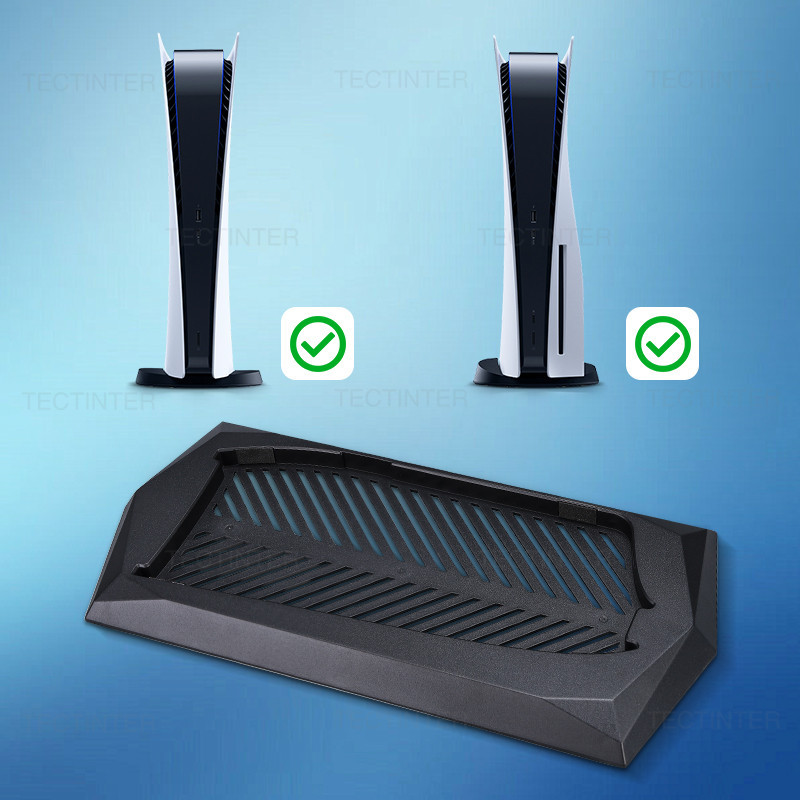 Vertical Stand For Playstation 5 Slim Disc Edition Console Cooling ...