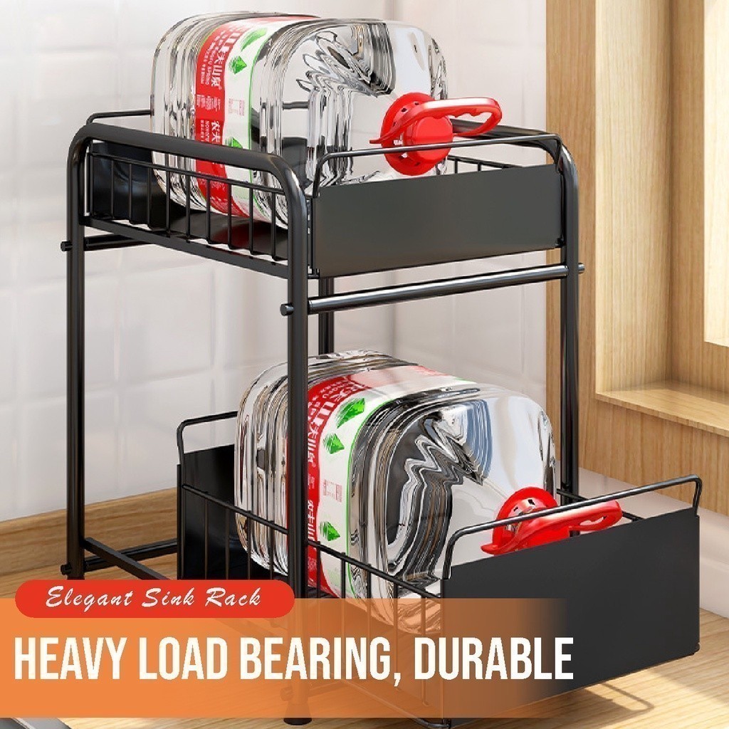 🇸🇬Koala Home🔥Under Sink Rack Sink Rack Kitchen Storage Shelf Rack Home ...