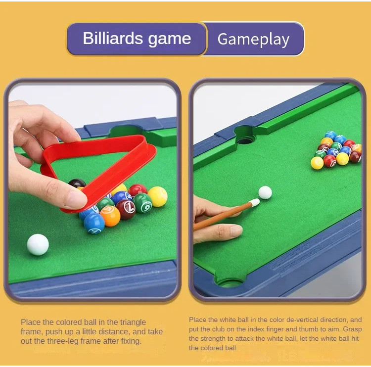 6-in-1 Table Top Sports Game Set Tabletop Soccer Basketball Ice Hockey ...