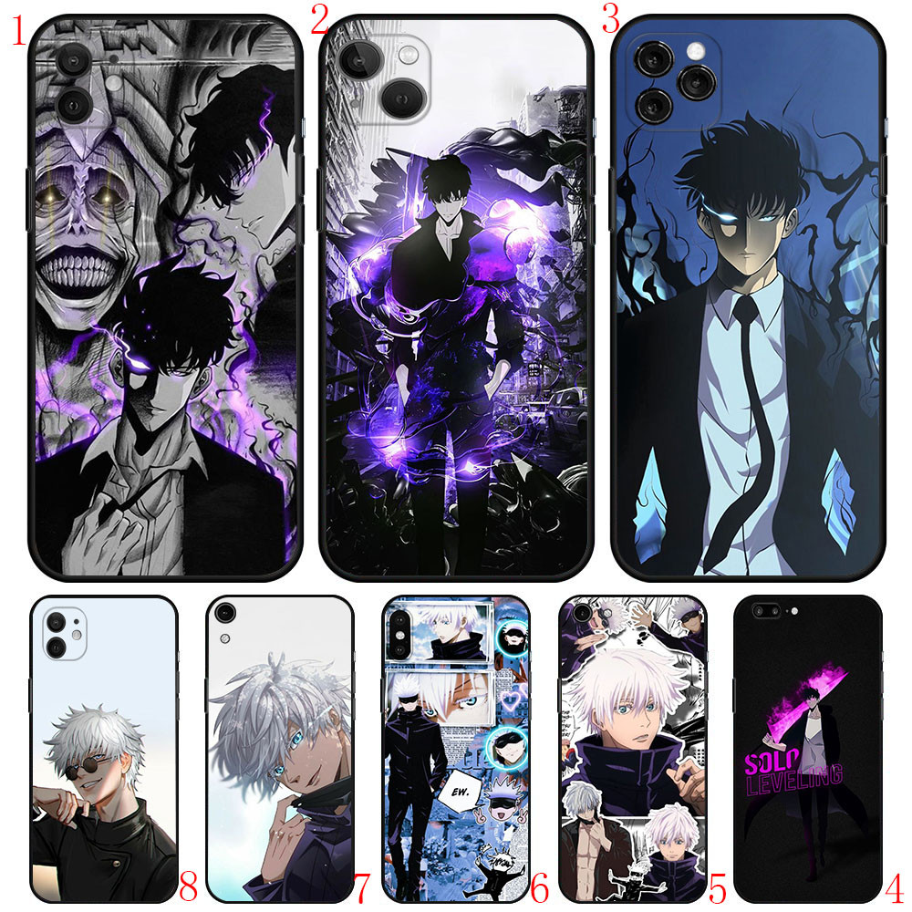 iPhone 11 12 13 Pro Max XR 12 13 Mini L33 solo leveling Anime Soft ...