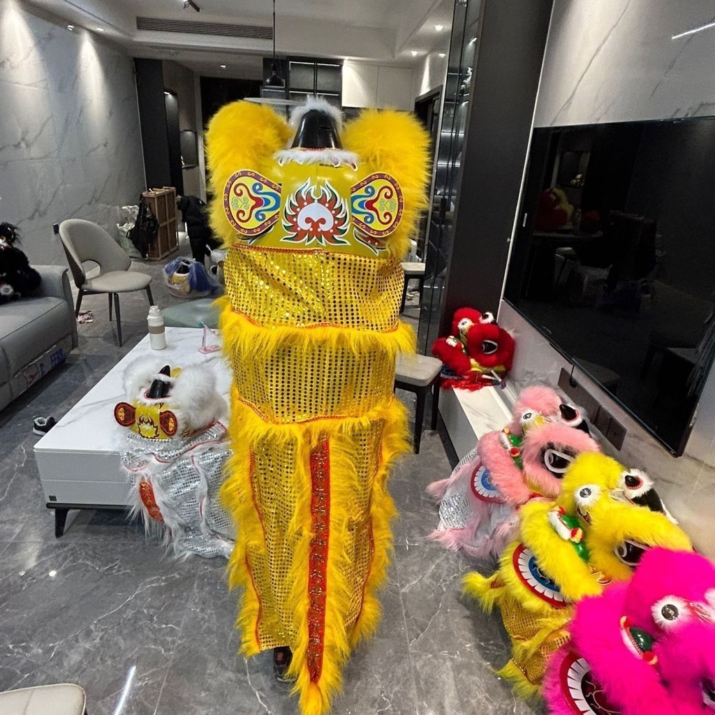 Blinkable 6/9 inch Children's Lion Dance Props Xingshi Lion ...