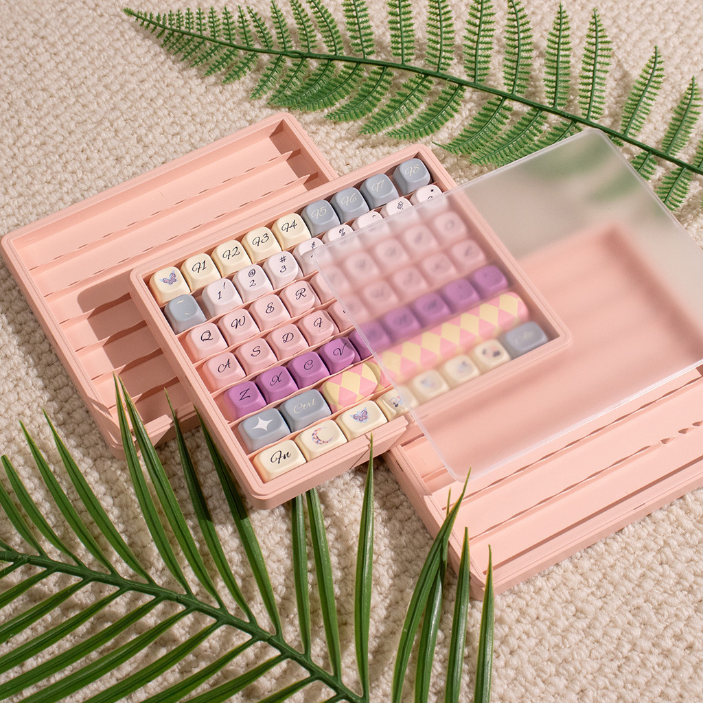 YONGQIU Clearly Keycaps display Container Storage Box Display Can for ...
