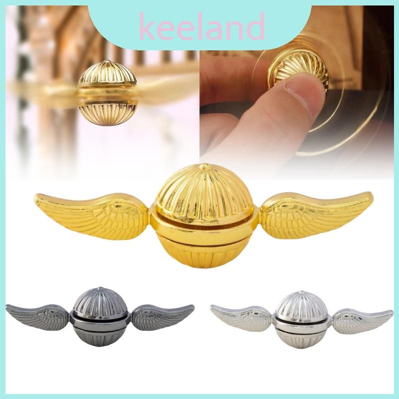 Angel Luxurious Metal Wing Fidget Spinner In Vibrant Gold Color Perfect ...