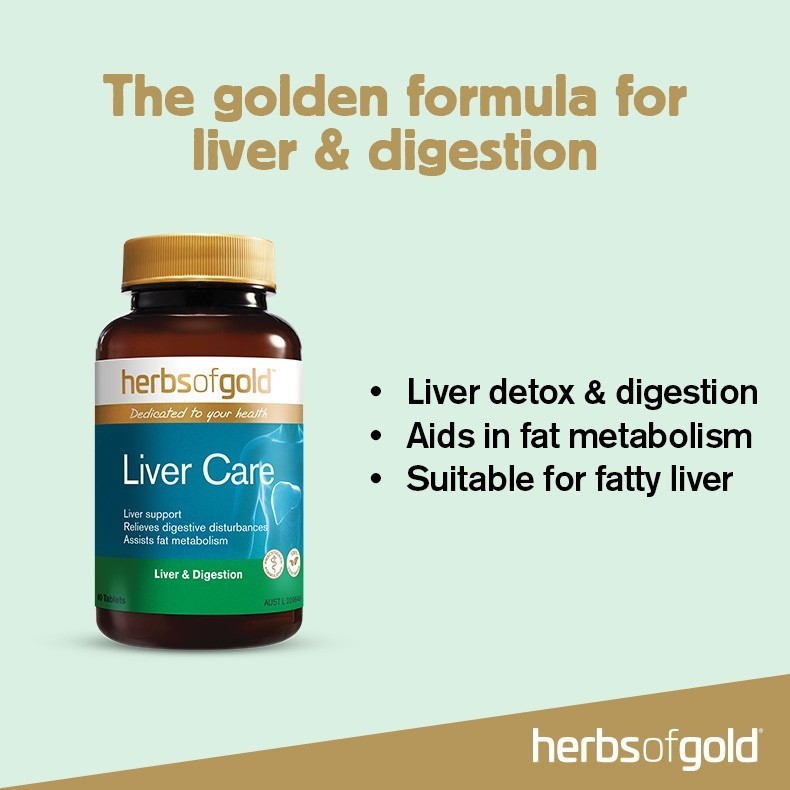 Herbs of Gold Liver Care 60s (EXP 11-2025 / 06-2026) - Support Healthy ...