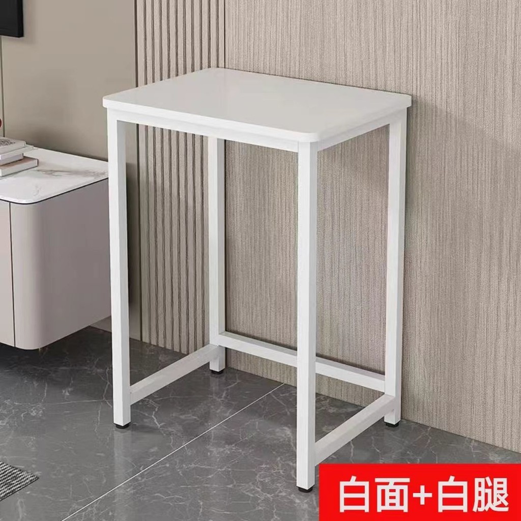 [48H Shipping] Simple Small Table Wall Side Table Single Layer Storage ...