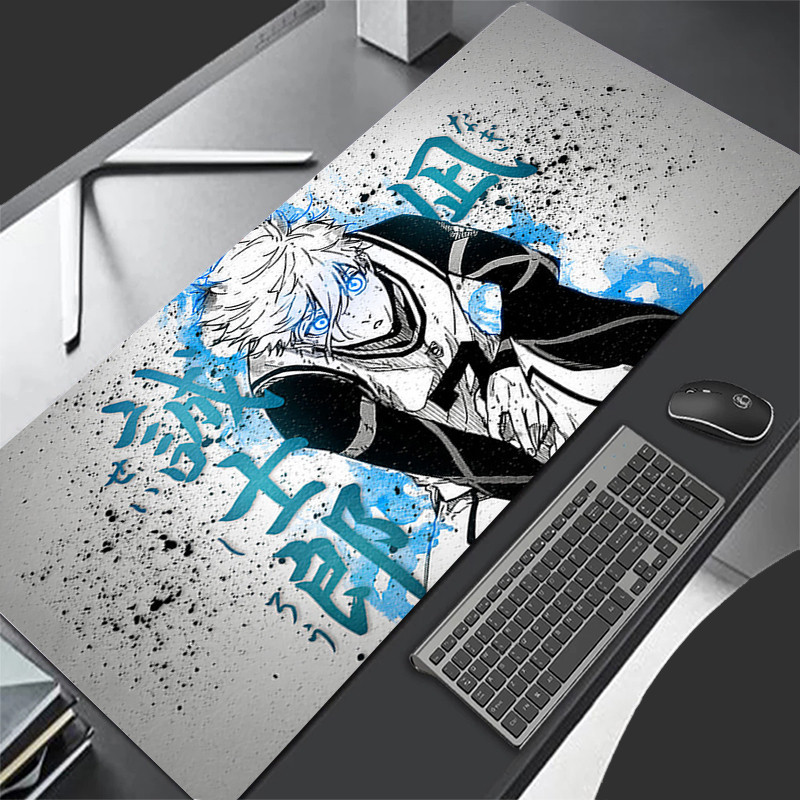 Blue Lock Japan Anime Custom Mousepad Office PC Game Cabinet Keyboard ...