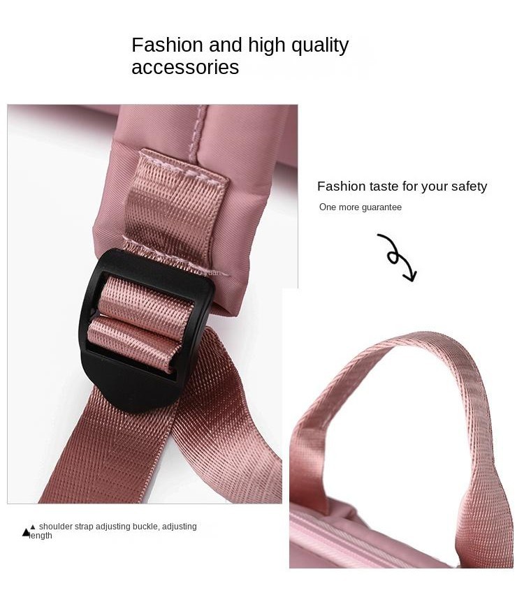 Nylon Waterproof Women Backpack Fashion Design Laptop Backpacks Large ...