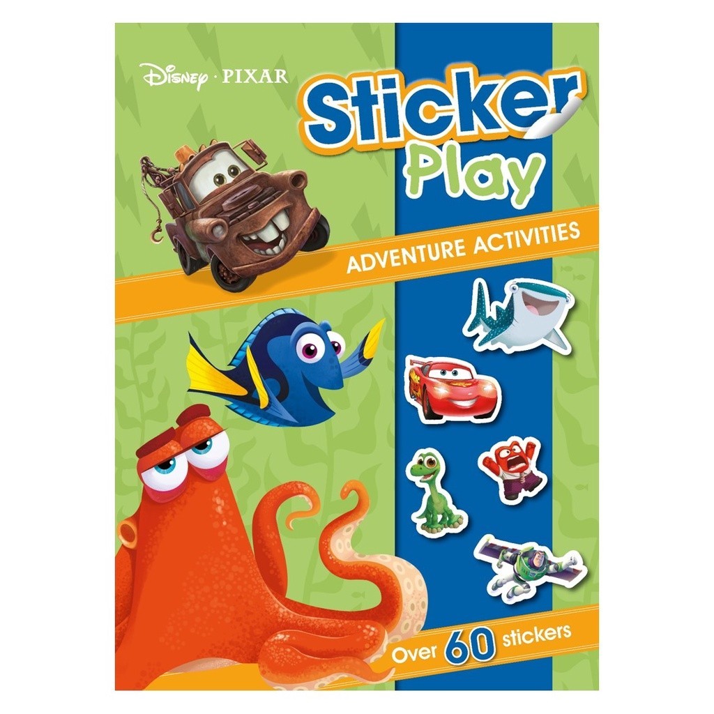 Disney Pixar Sticker Play Adventure Activities Book with Stickers ...
