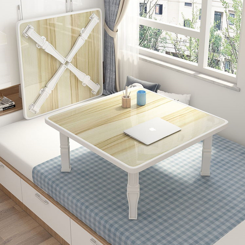 AIJIKO Low Table Folding Table Household Small Square Table Simple ...