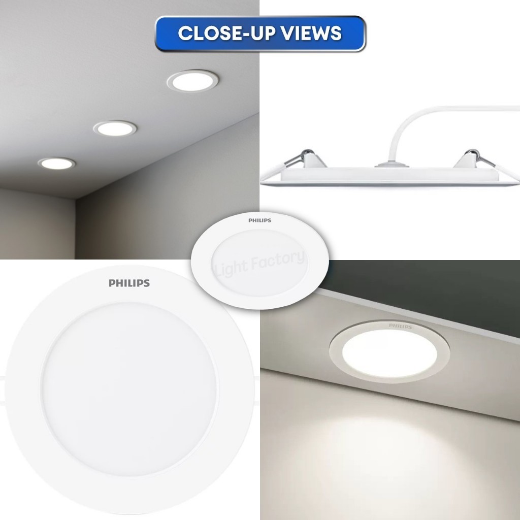 PHILIPS MESON MAX DL262 LED Recess Downlight 5"9W / 6"12W Daylight ...