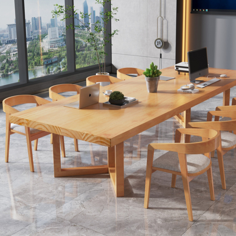 Large Solid Wood Desk Organiser Computer Table Standing Desk Office ...