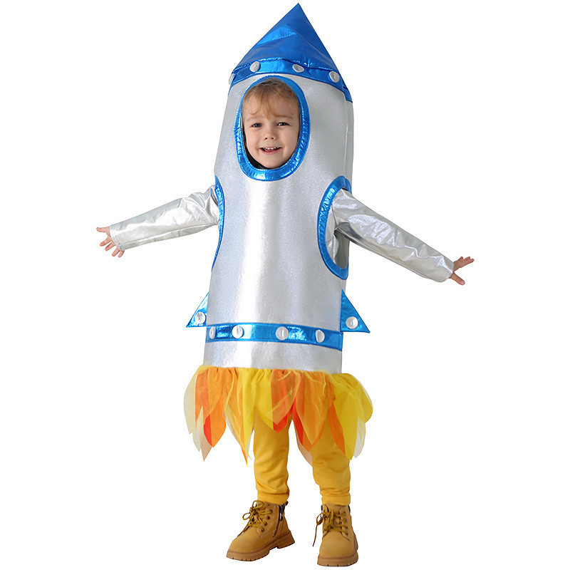 Children's Rocket Cos Space Stage Costume Cartoon Roket Cosplay for ...